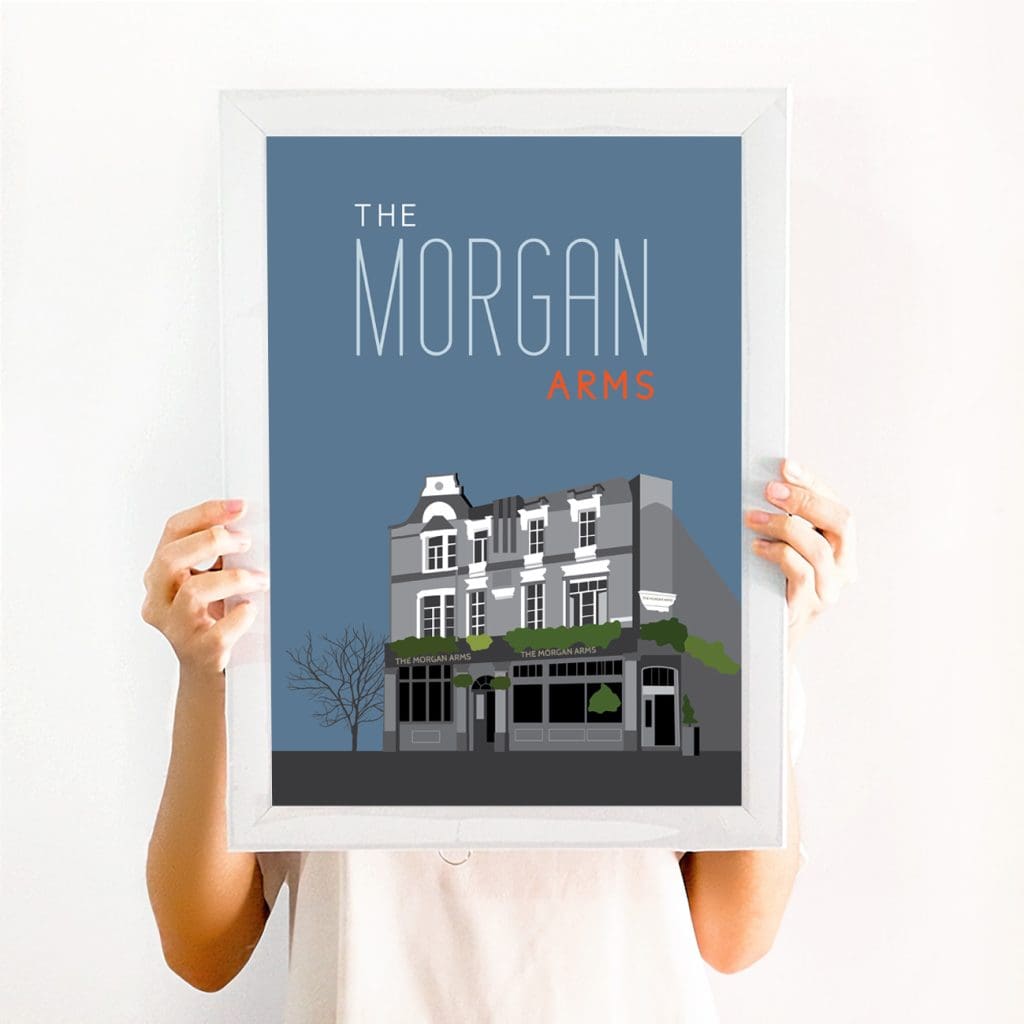 The Morgan Arms, East London - Art Print – Urban Makers
