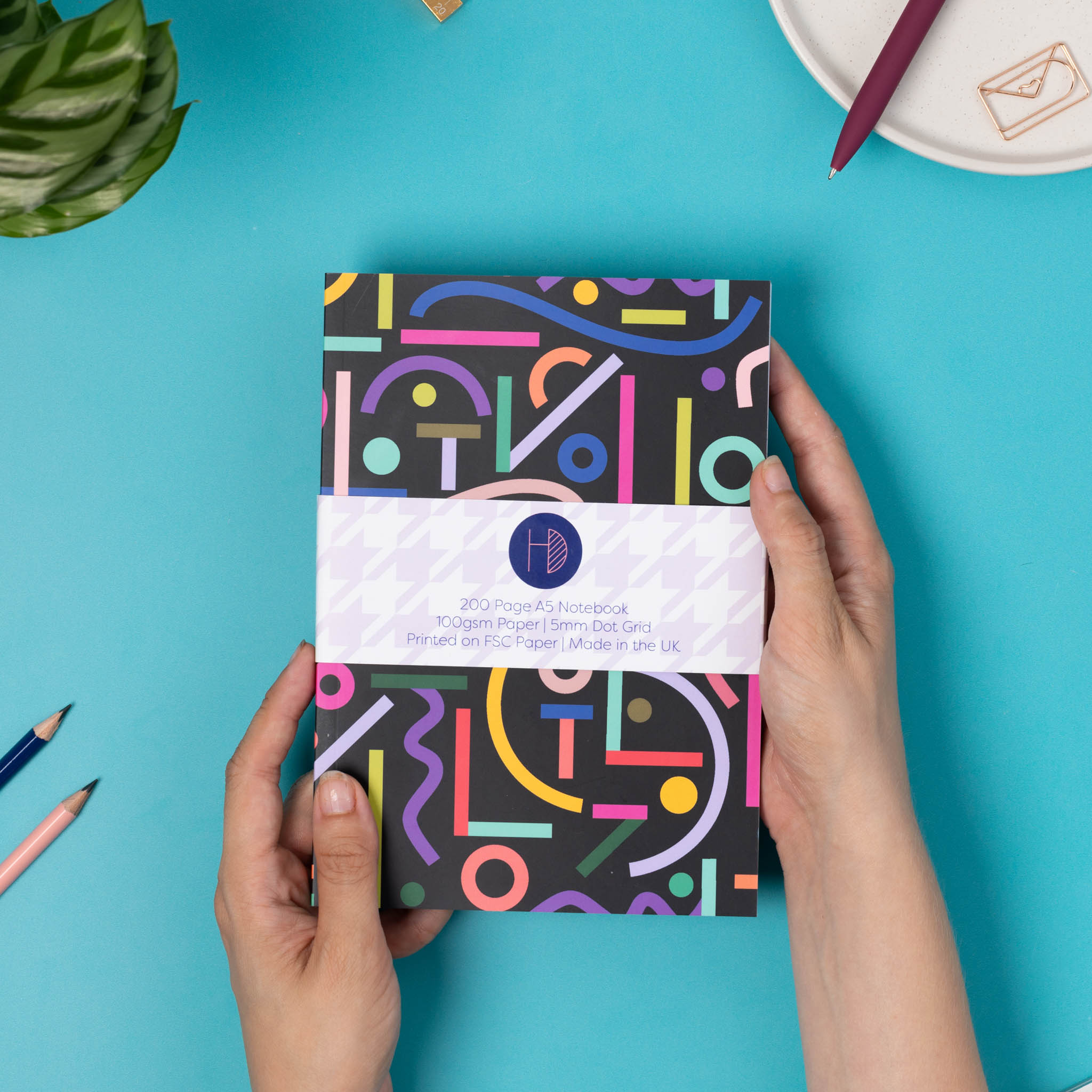 Cutouts A5 Dot Grid Notebook – Urban Makers