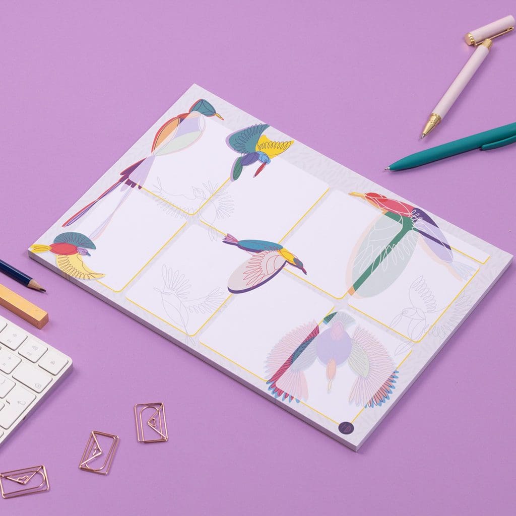 Paradise A4 Weekly Planner Pad
