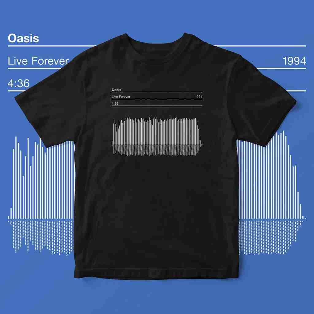 Joy Division, Love Will Tear Us Apart, Song Sound Wave Graphic T-shirt
