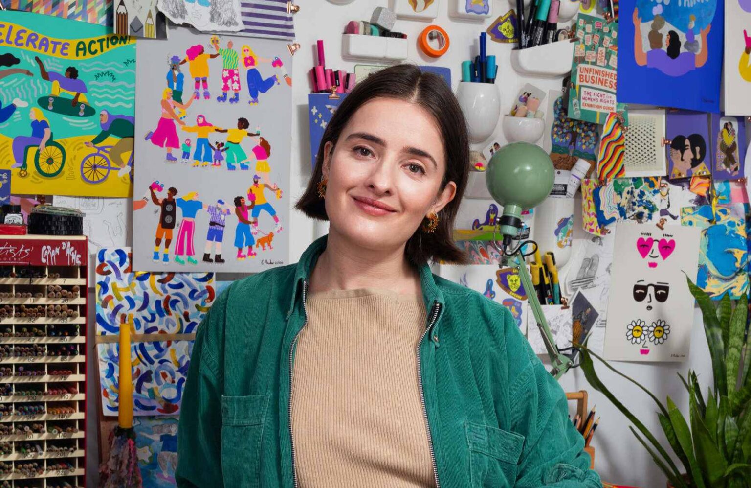 Festive Feminist Card making workshop with Illustrator, Erin Aniker ...